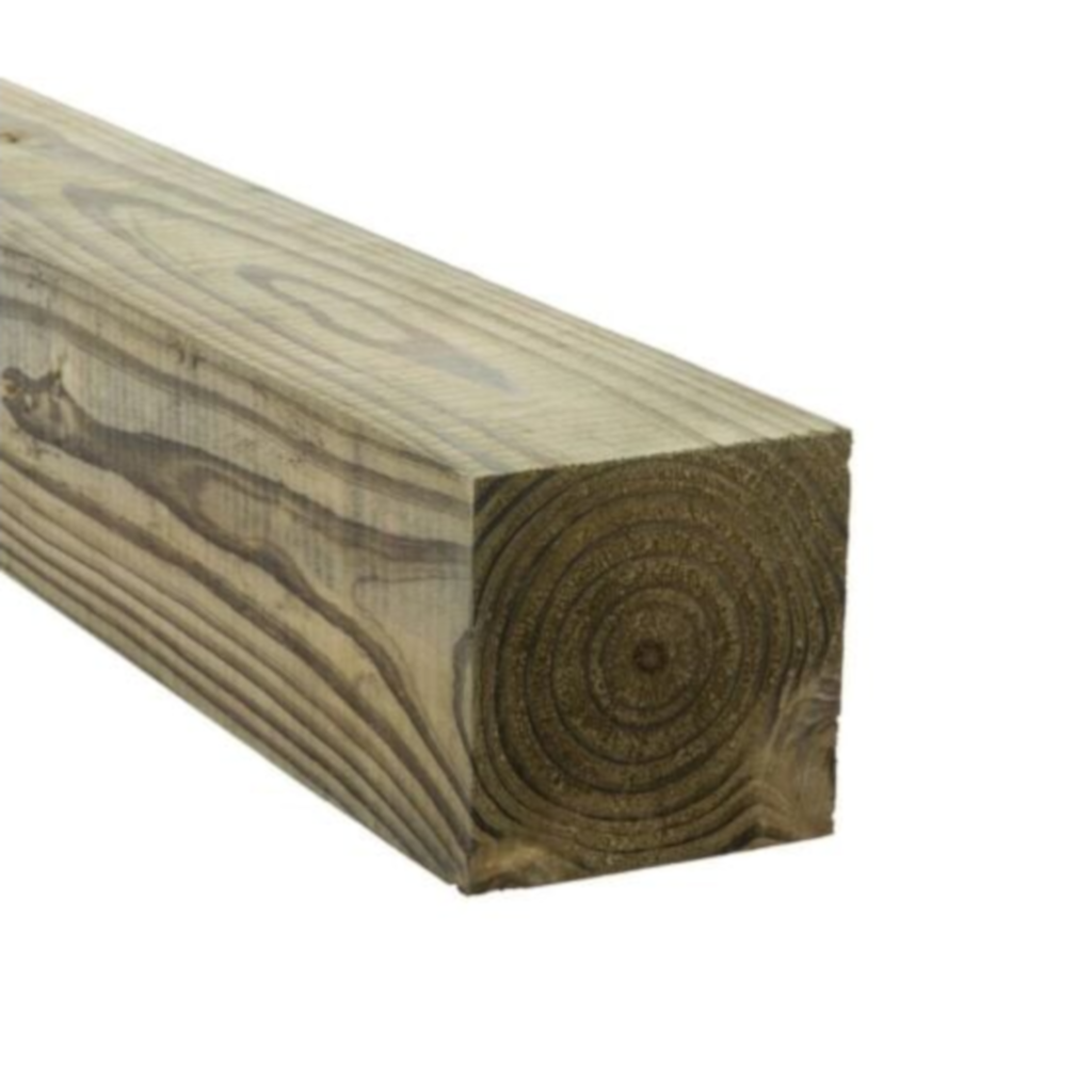 4 in x 4 in Post Pressure Treated – BuildersBuildingSupply